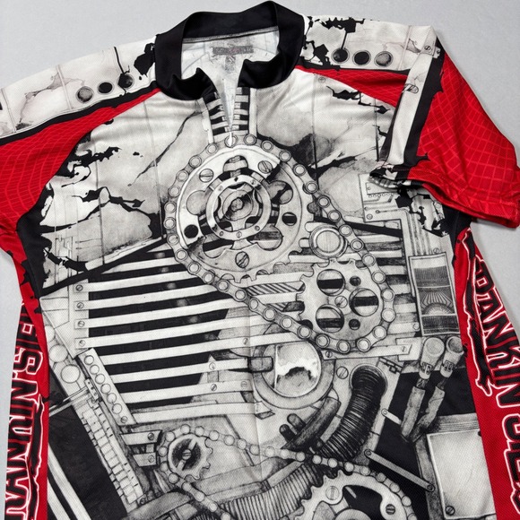 primal | Shirts | Primal Wear Cycling Jersey Mens Xxl Red Black ...